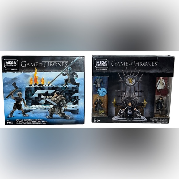 Mega Construx | Toys | Mega Construx Black Series Game Of Thrones Iron ...